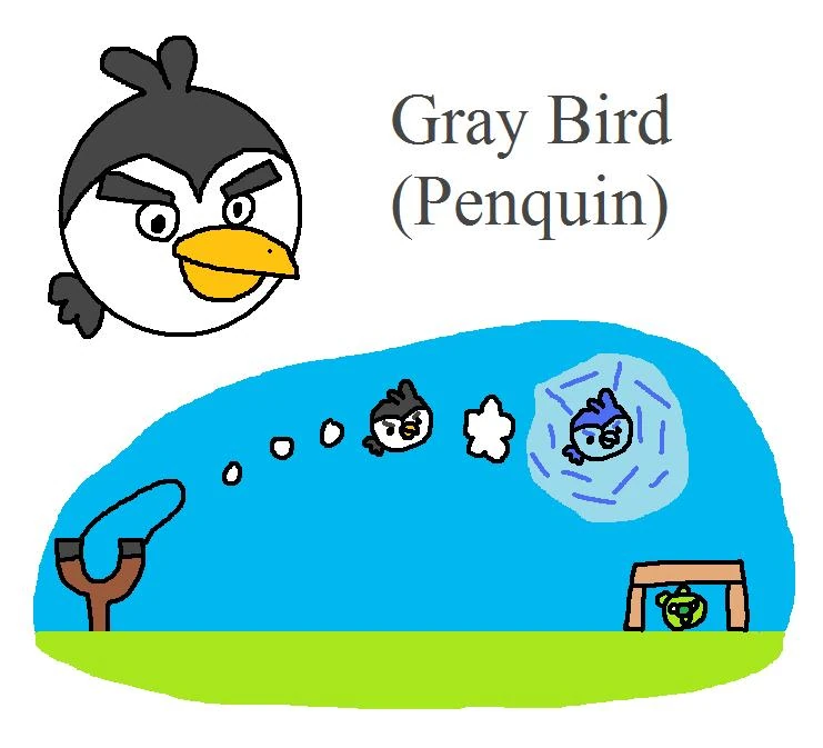 Gray Bird (Penguin) | Angry Birds Fanon Wiki | FANDOM powered by Wikia