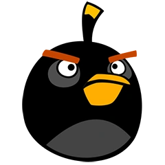 Imagen - Bomb classic.png | Angry Birds Fanon Wiki | FANDOM powered by ...