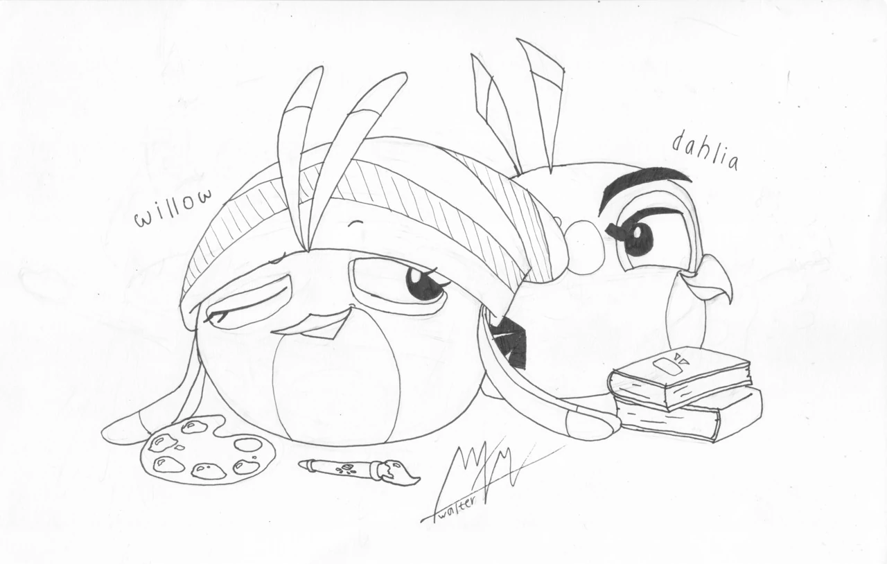 Dahlia x Willow | Angry Birds Fanon Wiki | Fandom