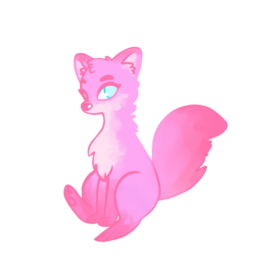Image - Pink fox by thechocolateshark-da178u1.png | Animal Jam Clans ...