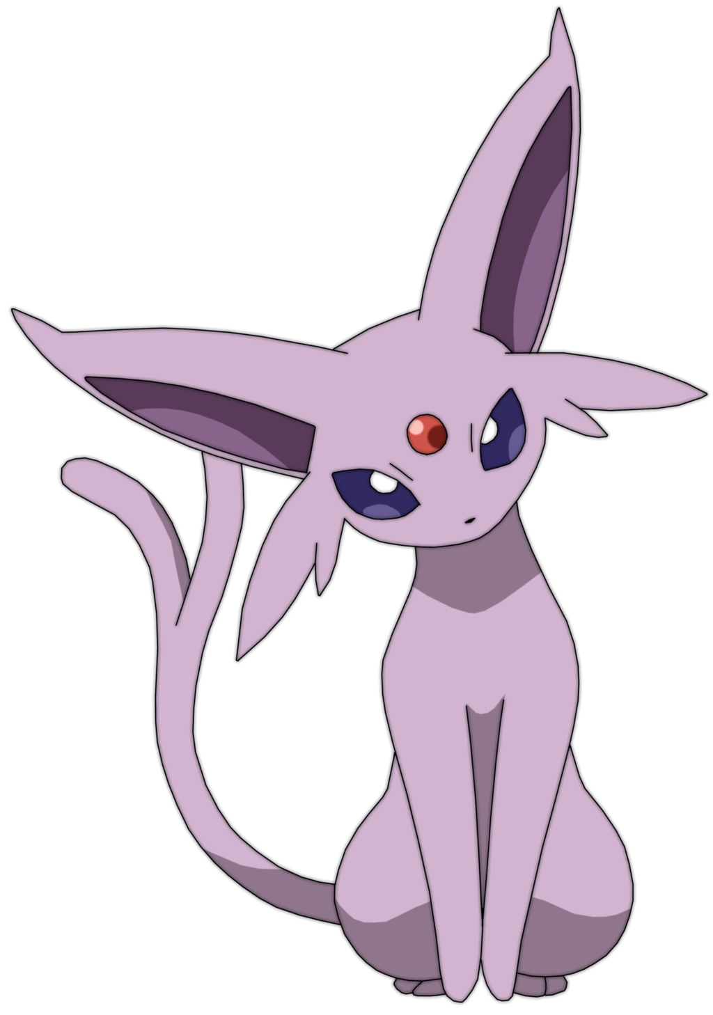 Image - Espeon by urahqyarataichou-d8hupnm.png | Animal Jam Clans Wiki ...
