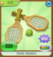 Tennis Rackets | Animal Jam Collector's Item Worth Wiki | Fandom