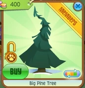 Big Pine Tree | Animal Jam Collector's Item Worth Wiki | Fandom