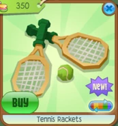 Tennis Rackets | Animal Jam Collector's Item Worth Wiki | Fandom