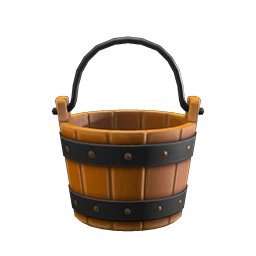 Wooden bucket | Animal Crossing Wiki | Fandom