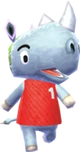 Rhinocéros | Animal Crossing Wiki | Fandom