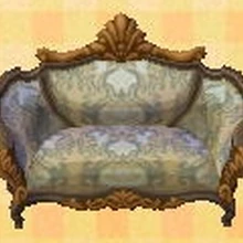 Rococo Sofa Animal Crossing Pocket Camp | Baci Living Room