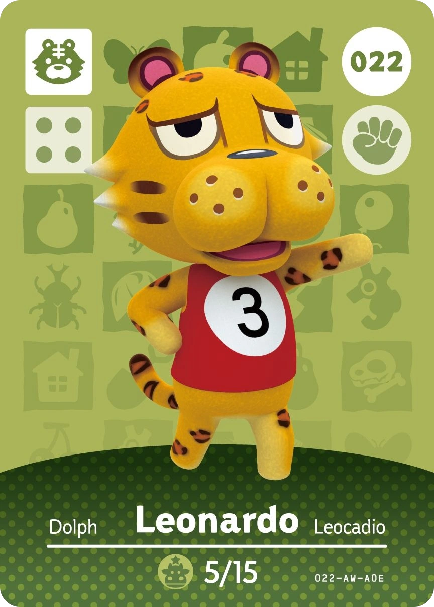 Leocadio | Animal Crossing Enciclopedia | Fandom