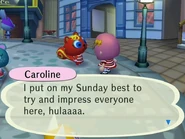 Caroline | Animal Crossing Wiki | FANDOM powered by Wikia