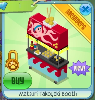 Matsuri Takoyaki Booth | Animal Jam Wiki | Fandom