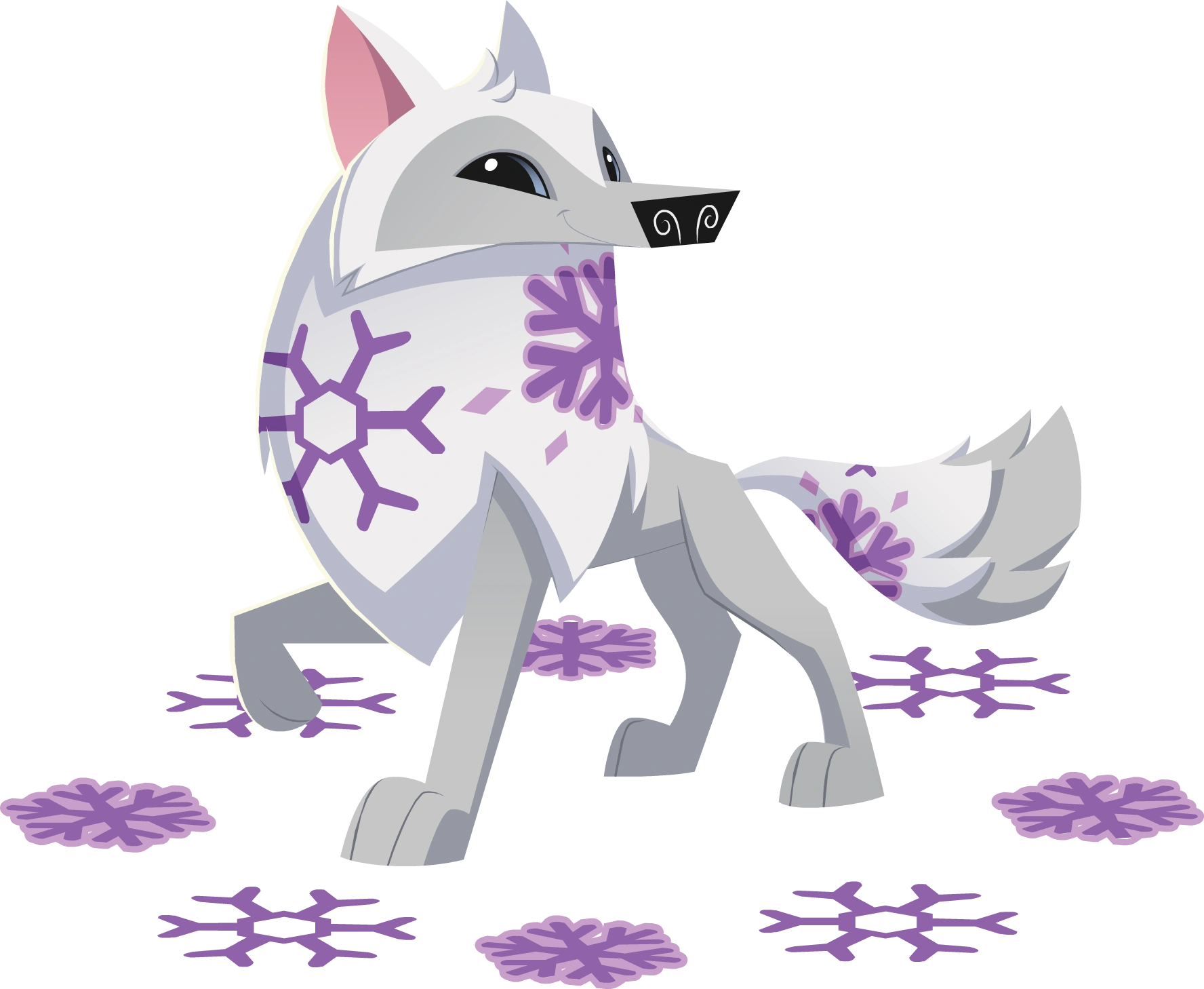 Image - Snowflake arctic wolf artwork.png | Animal Jam Wiki | FANDOM ...