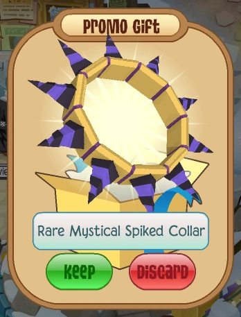 Rare Mystical Spiked Collar | Animal Jam Wiki | Fandom