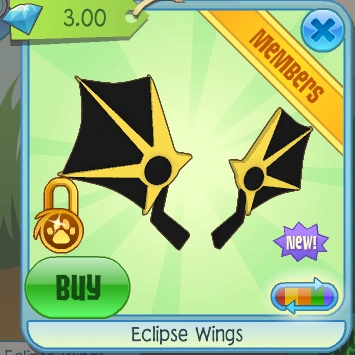 Eclipse Wings | Animal Jam Wiki | Fandom