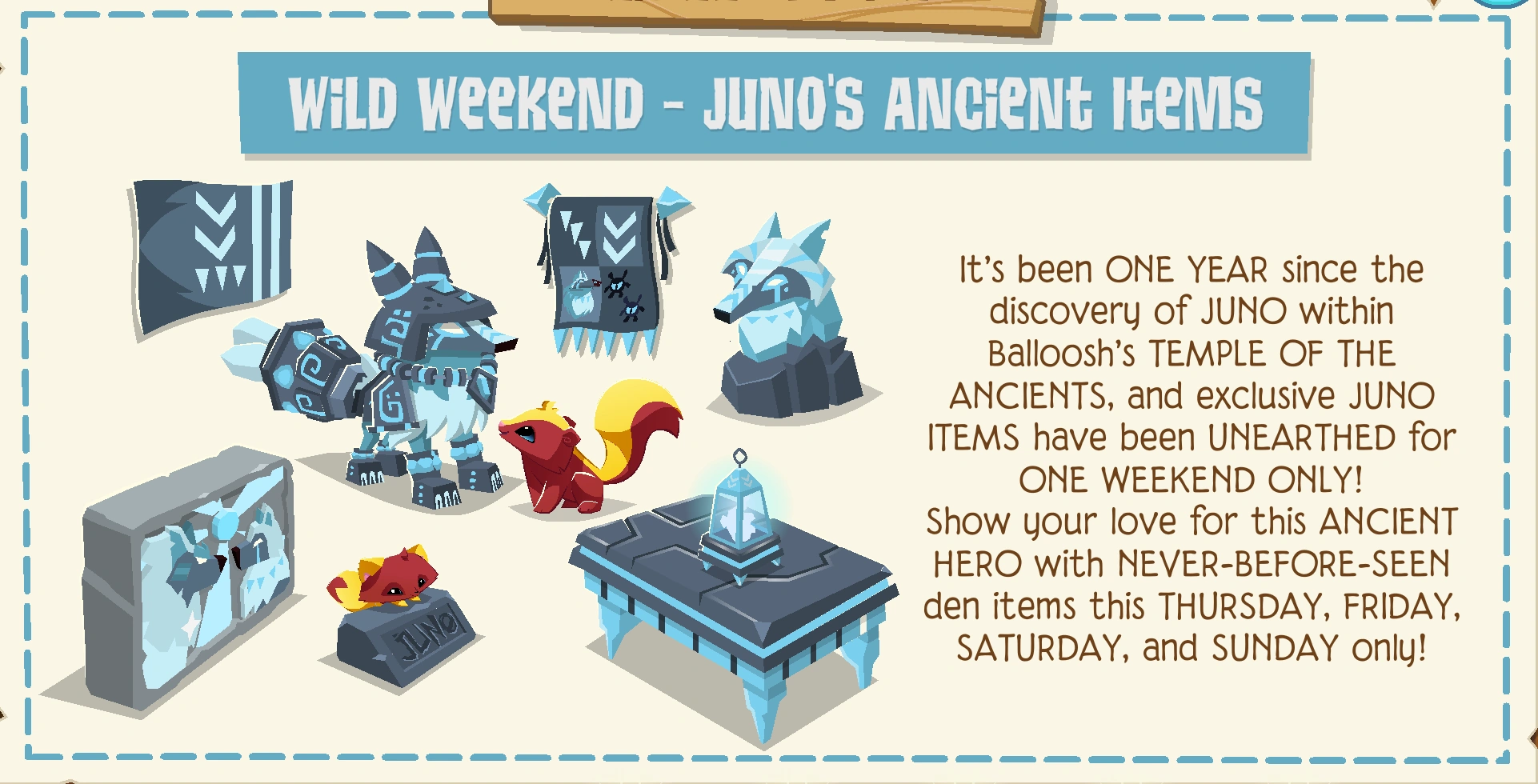 Juno's Ancient Items | Animal Jam Wiki | Fandom