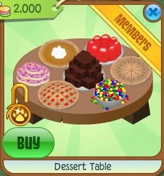 Dessert Table | Animal Jam Wiki | Fandom