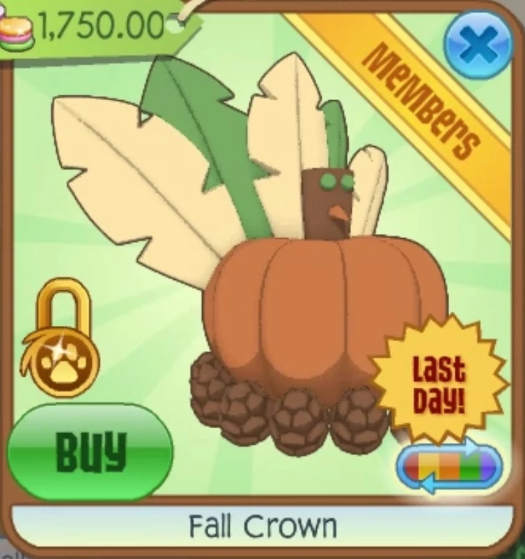 Fall Crown | Animal Jam Wiki | Fandom