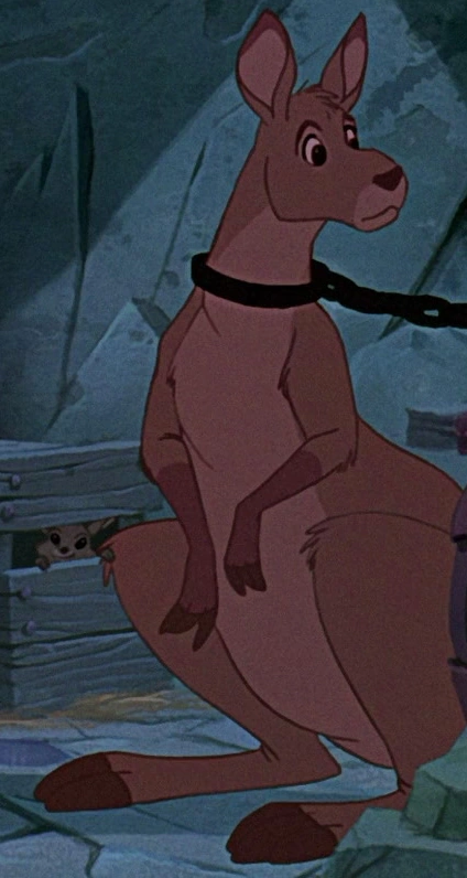 Image - Red-kangaroo-the-rescuers-down-under.png | Animals Wiki ...