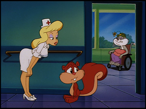 Image Hello Nurse Skippy Squirrel Slappy Squirrel Retirmenthomepng Animaniacs Wiki Fandom