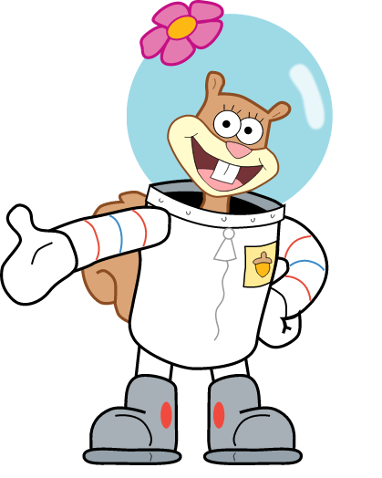 Sandy Cheeks Animation Squidward Tentacles Animation Screaming Cartoon