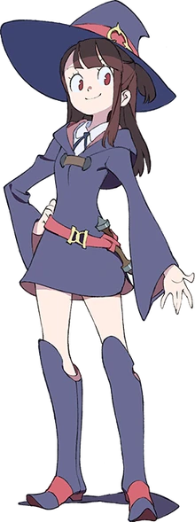 Akko Kagari (Little Witch Academia) | Animated Spinning Wiki | FANDOM ...
