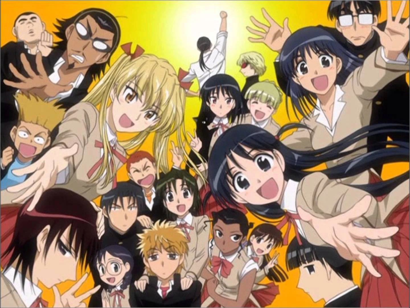 Image - School Rumble Series Characters.jpg | Anime And Manga Universe ...