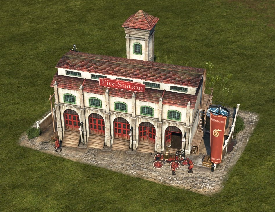 Fire Station | Anno 1800 Wiki | Fandom Fire Station | Anno 1800 Wiki | Fandom