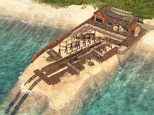 Sailing Shipyard | Anno 1800 Wiki | Fandom