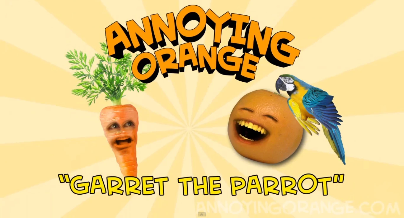 Annoying Orange: Garret the Parrot | Annoying Orange Wiki | Fandom