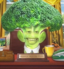 Broccoli Obama | Annoying Orange Wiki | Fandom
