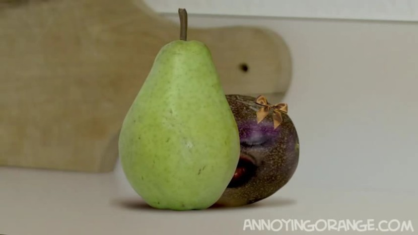 Image - Pear and Mandy Kissing.jpg | Annoying Orange Fanon Wiki ... Image - Pear and Mandy Kissing.jpg | Annoying Orange Fanon Wiki ...