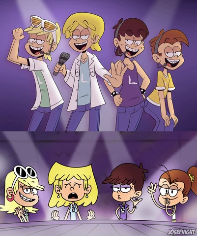 Image - Lori, Leni, Luna, and Luan.png | Any Idea Wiki | FANDOM powered by Wikia