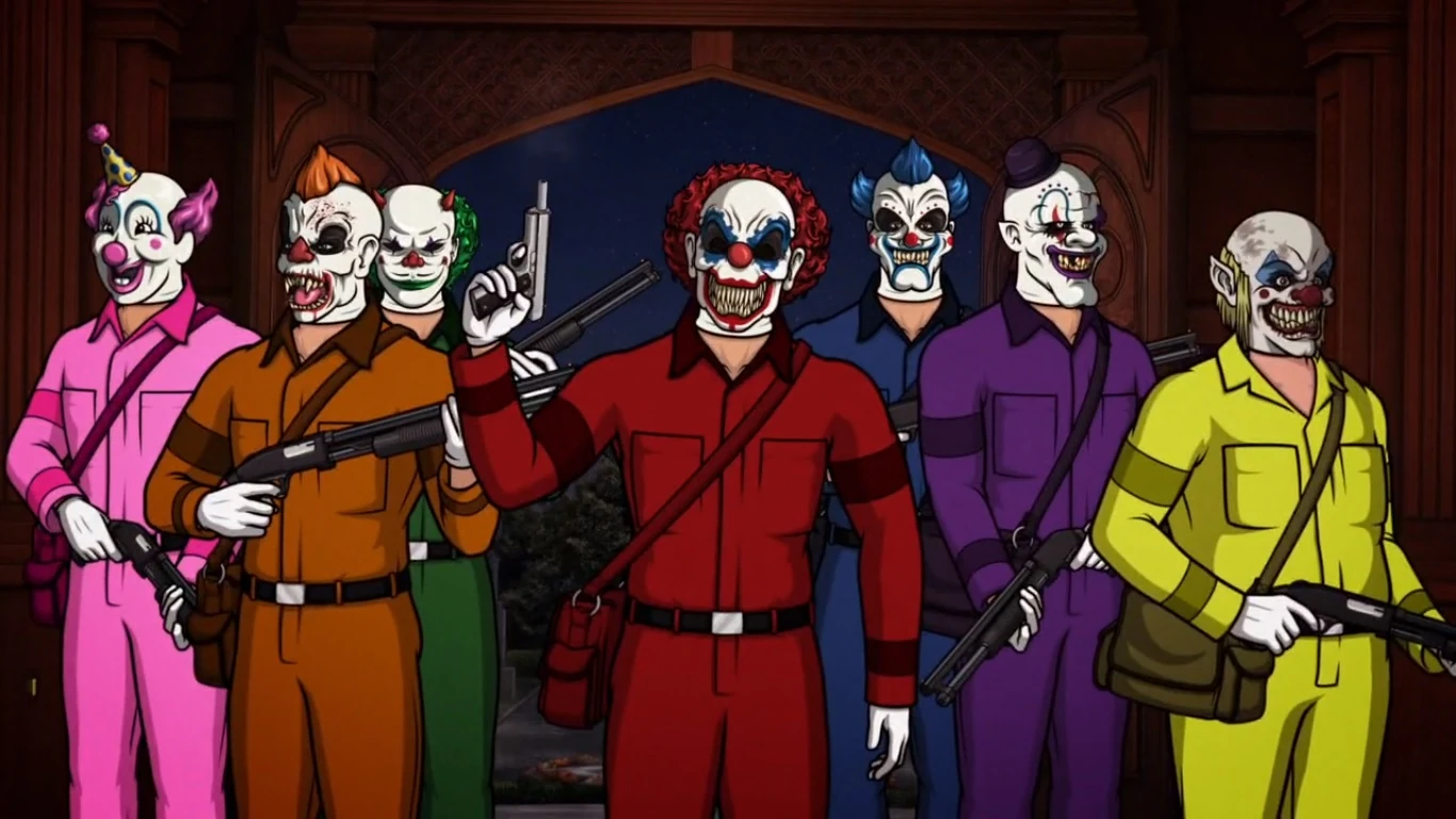 Mr Rompers Clown Posse | Archer Wiki | Fandom