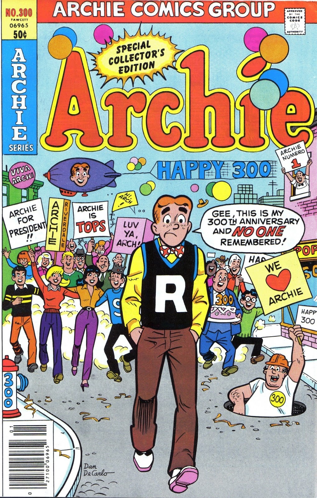 Archie Vol 1 300 | Archie Comics Wiki | FANDOM powered by Wikia