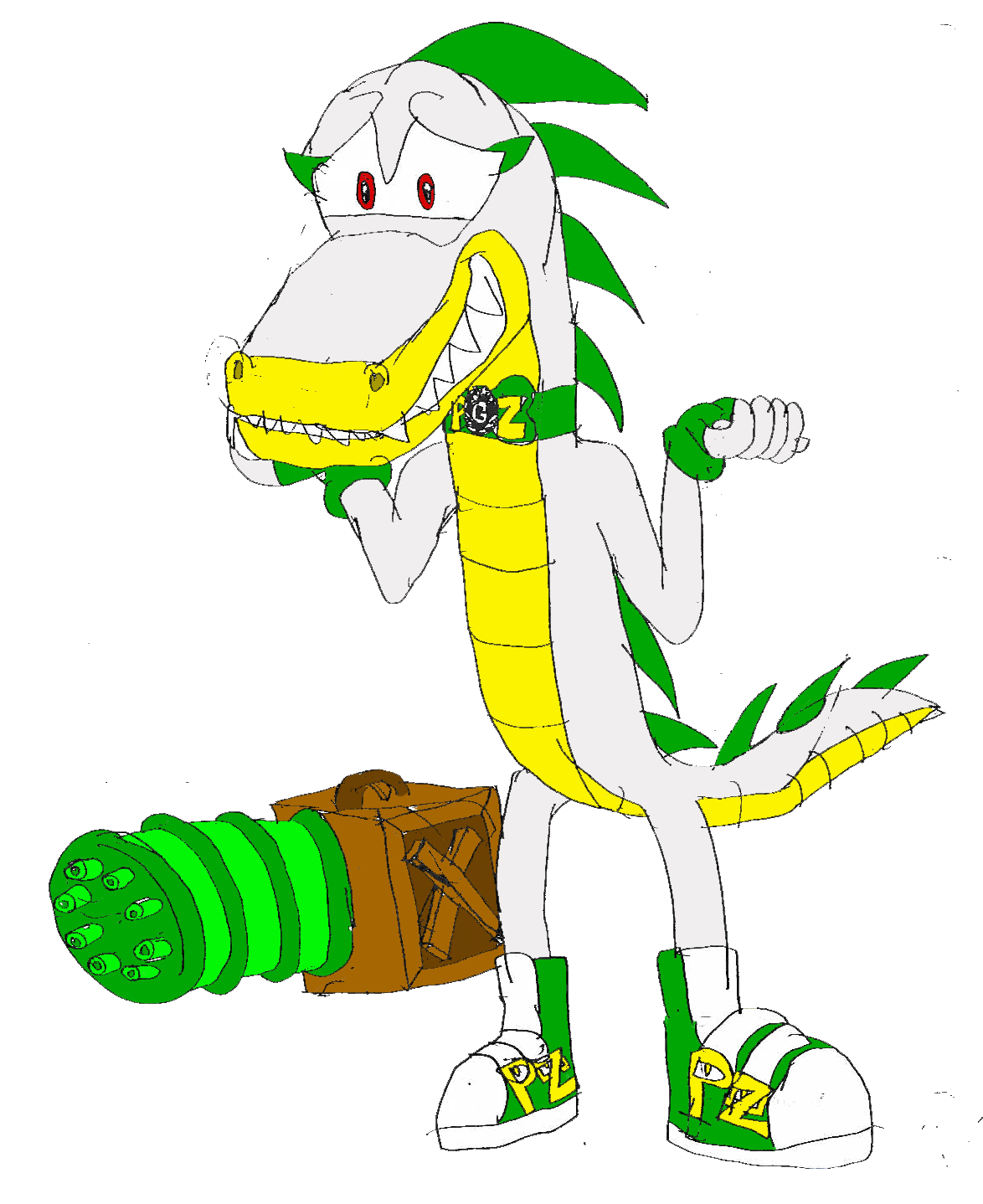 Platinum Zilla Archie Comics Sonic Fanon Wiki Fandom Powered By Wikia