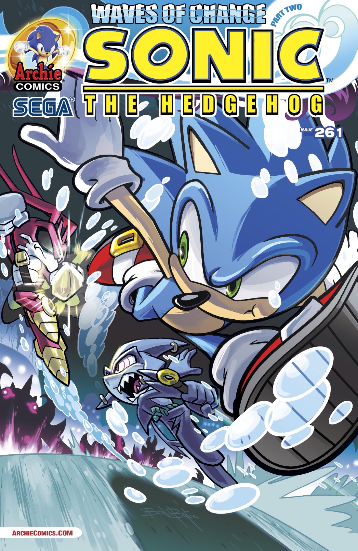 Archie Sonic The Hedgehog Issue 261 Mobius Encyclopaedia Fandom Powered By Wikia 