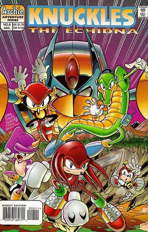 Archie Knuckles the Echidna Issue 8 | Mobius Encyclopaedia | Fandom