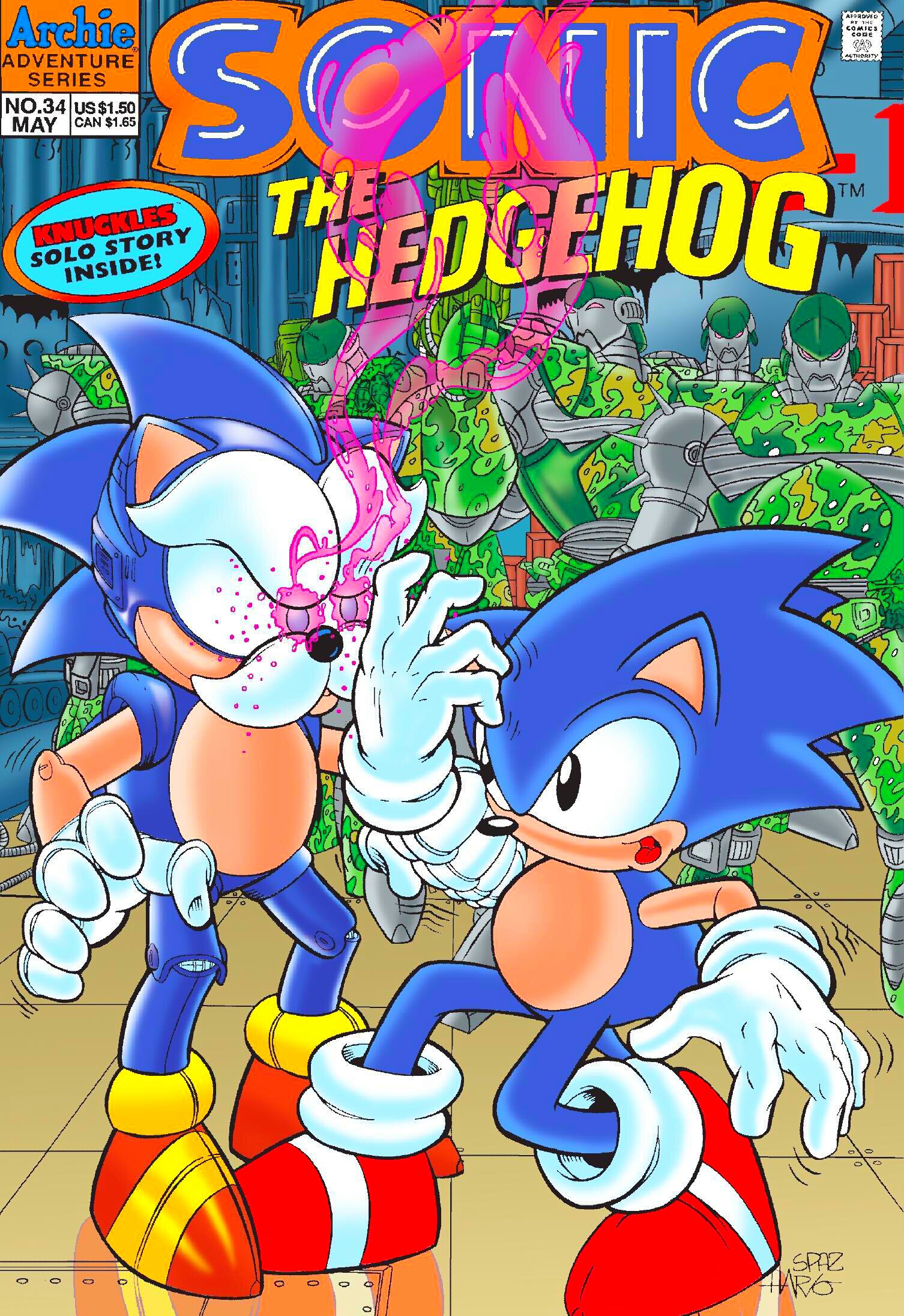 Archie Sonic The Hedgehog Issue 34 Mobius Encyclopaedia Fandom