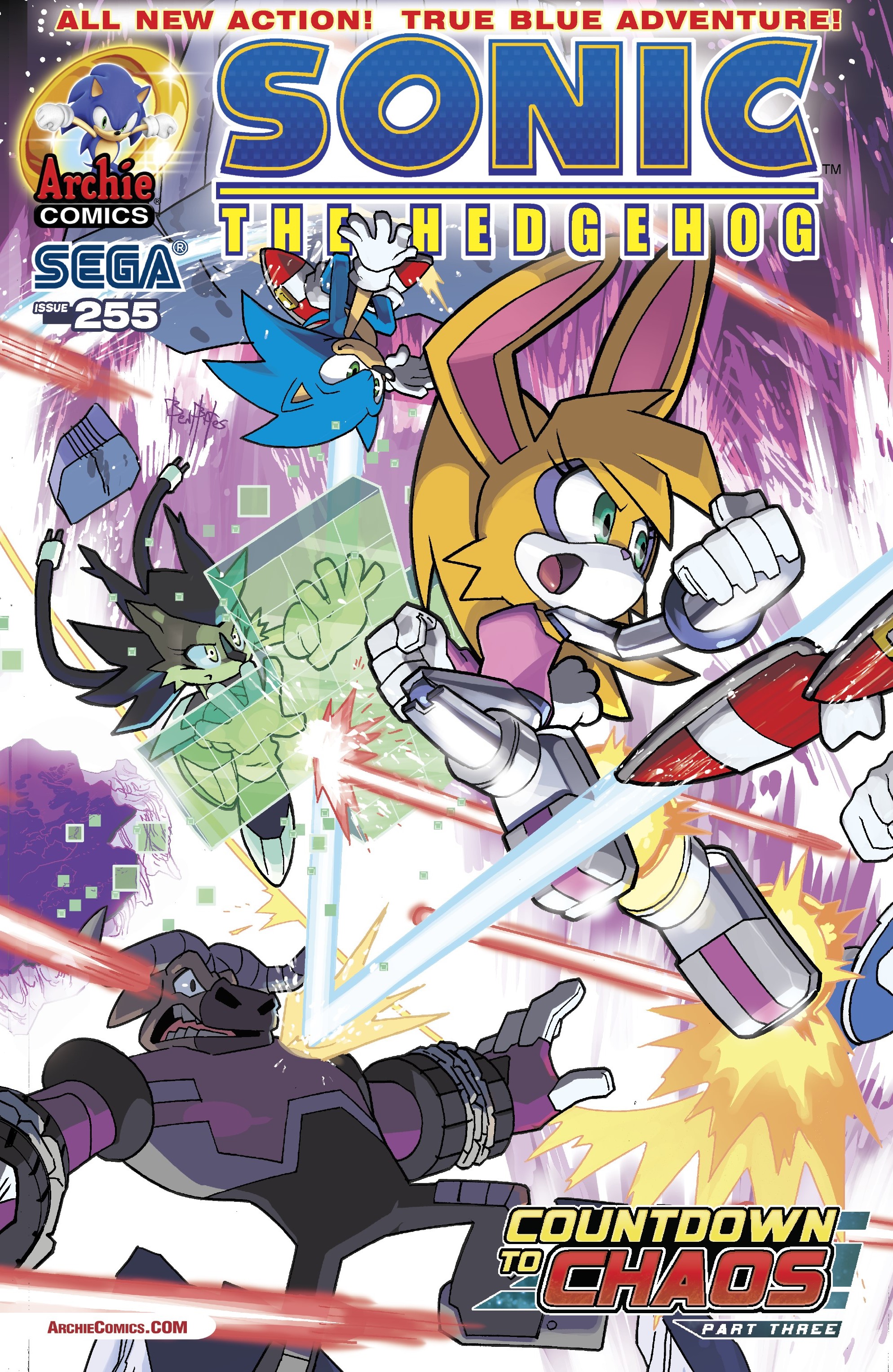 Archie Sonic The Hedgehog Issue 255 Mobius Encyclopaedia Fandom