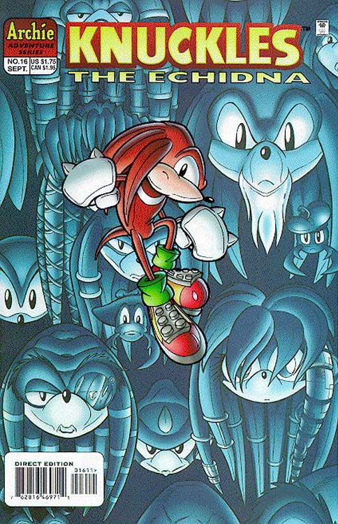 Archie Knuckles The Echidna Issue 16 Mobius Encyclopaedia Fandom Powered By Wikia