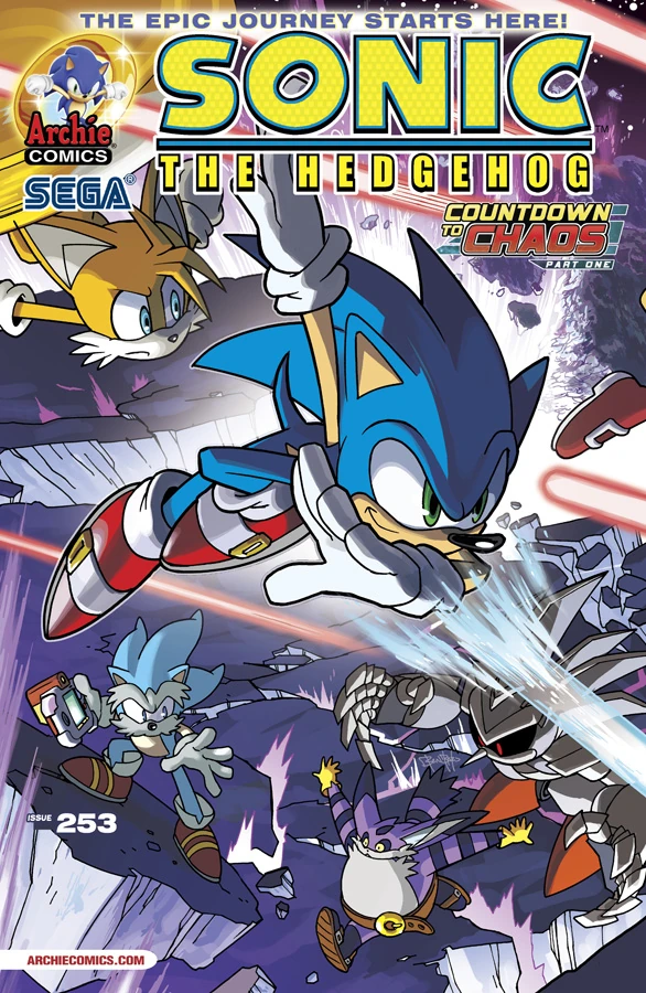 Archie Sonic the Hedgehog Issue 253 | Mobius Encyclopaedia | FANDOM ...