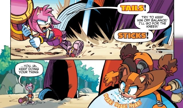 Sticks the Badger | Mobius Encyclopaedia | FANDOM powered by Wikia