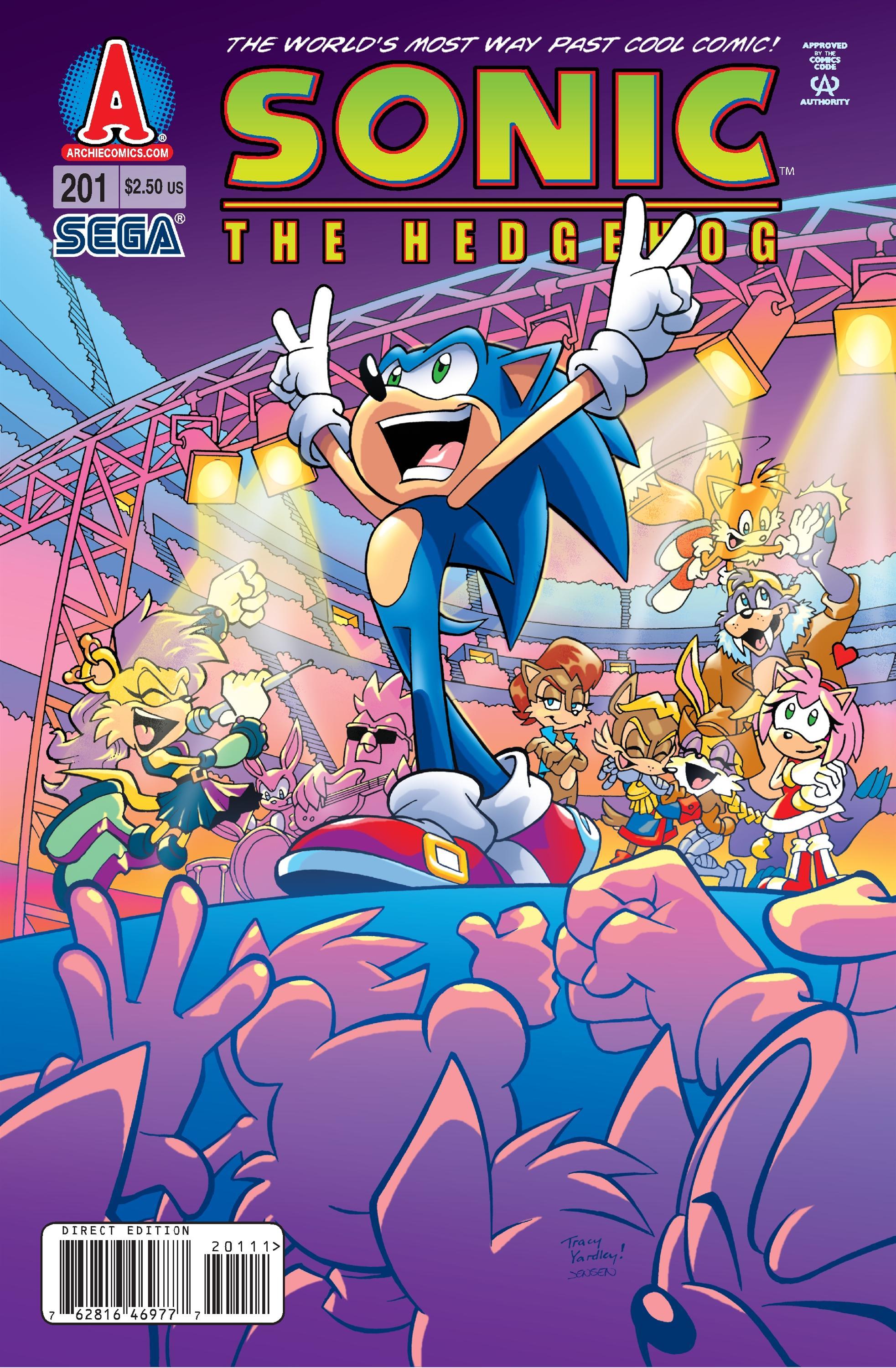 Archie Sonic The Hedgehog Issue 201 Mobius Encyclopaedia Fandom