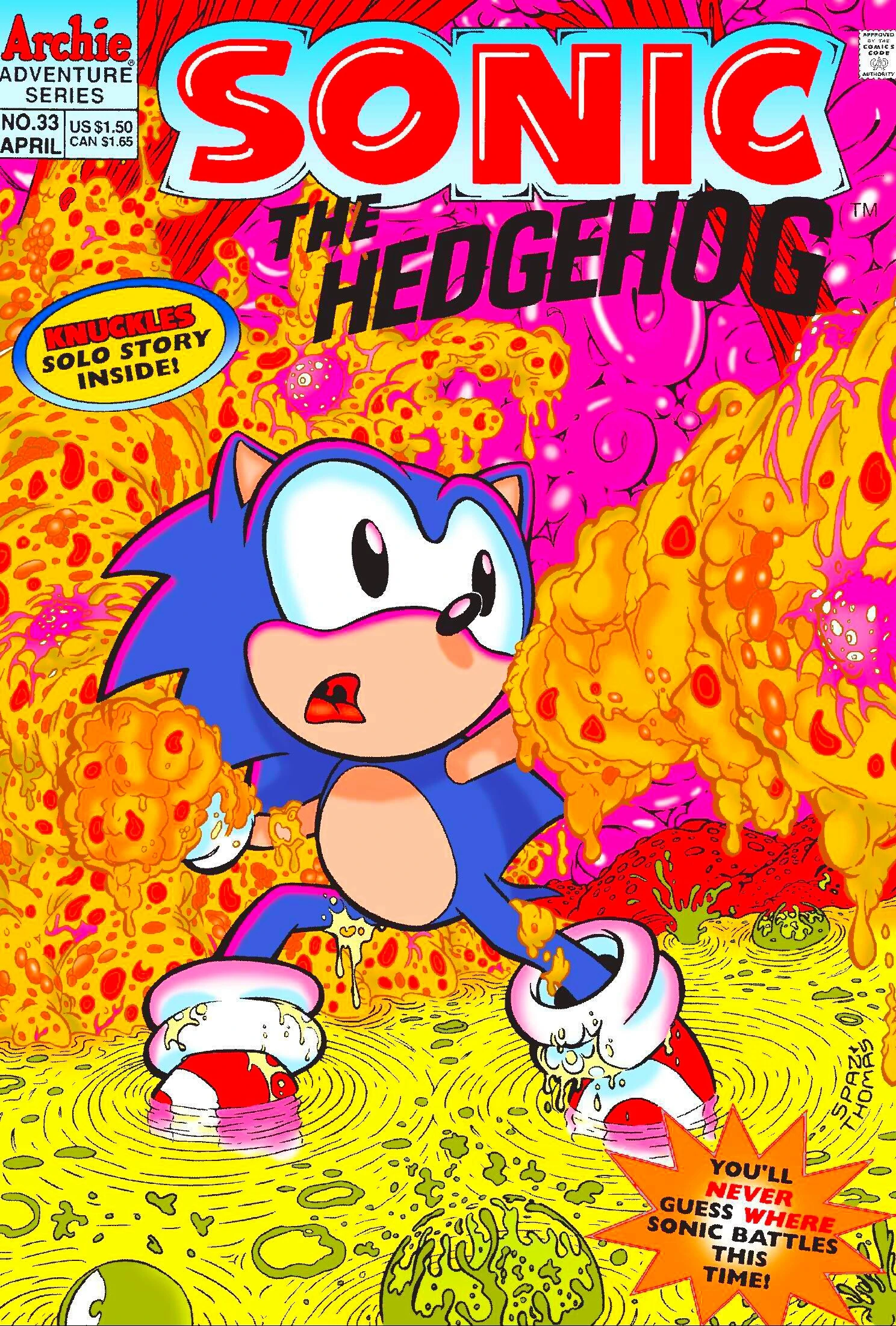 Archie Sonic the Hedgehog Issue 33 | Mobius Encyclopaedia | FANDOM ...