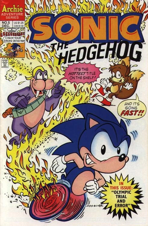 Archie Sonic the Hedgehog Issue 5 | Mobius Encyclopaedia | FANDOM ...