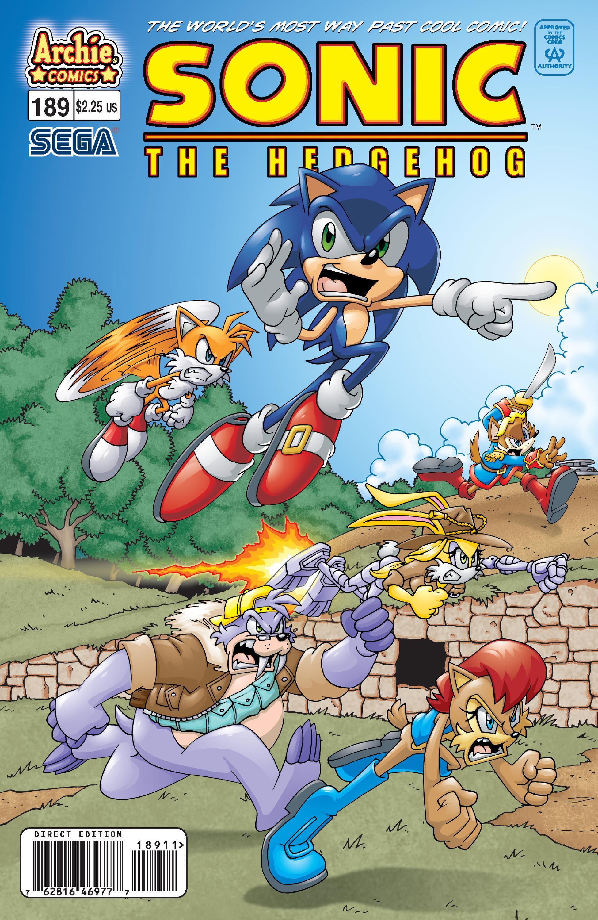 Archie Sonic The Hedgehog Issue 189 Mobius Encyclopaedia Fandom