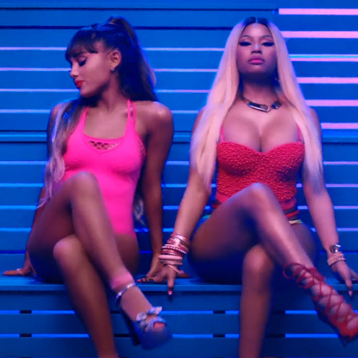 Image Ariana Grande Nicki Minaj Sts Video Feat Ariana Grande