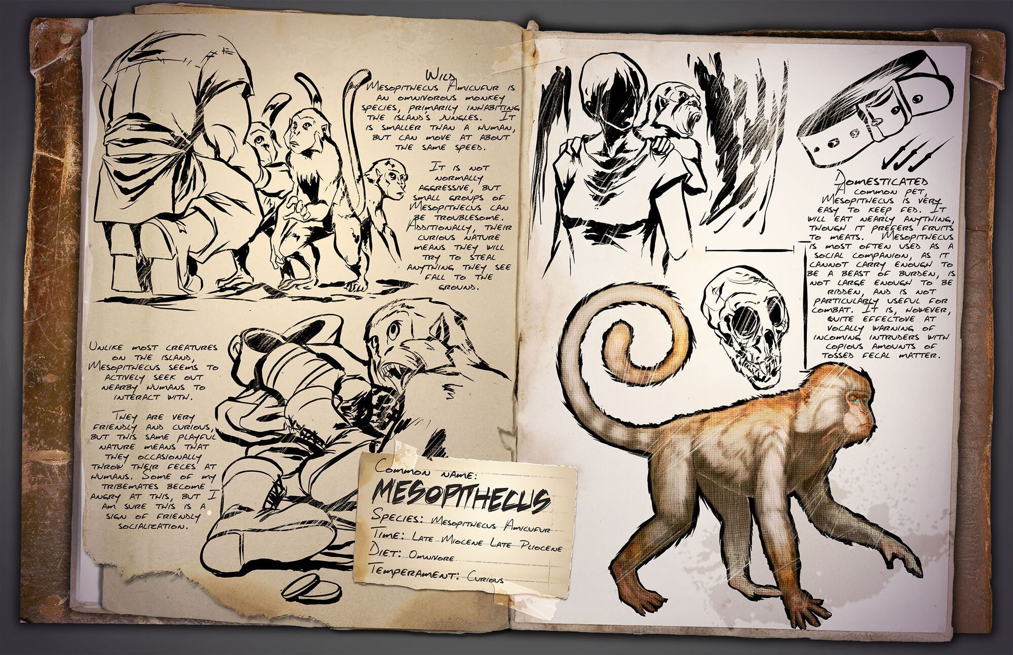 Mesopithecus Ark Survival Evolved Wiki Fandom Powered By Wikia