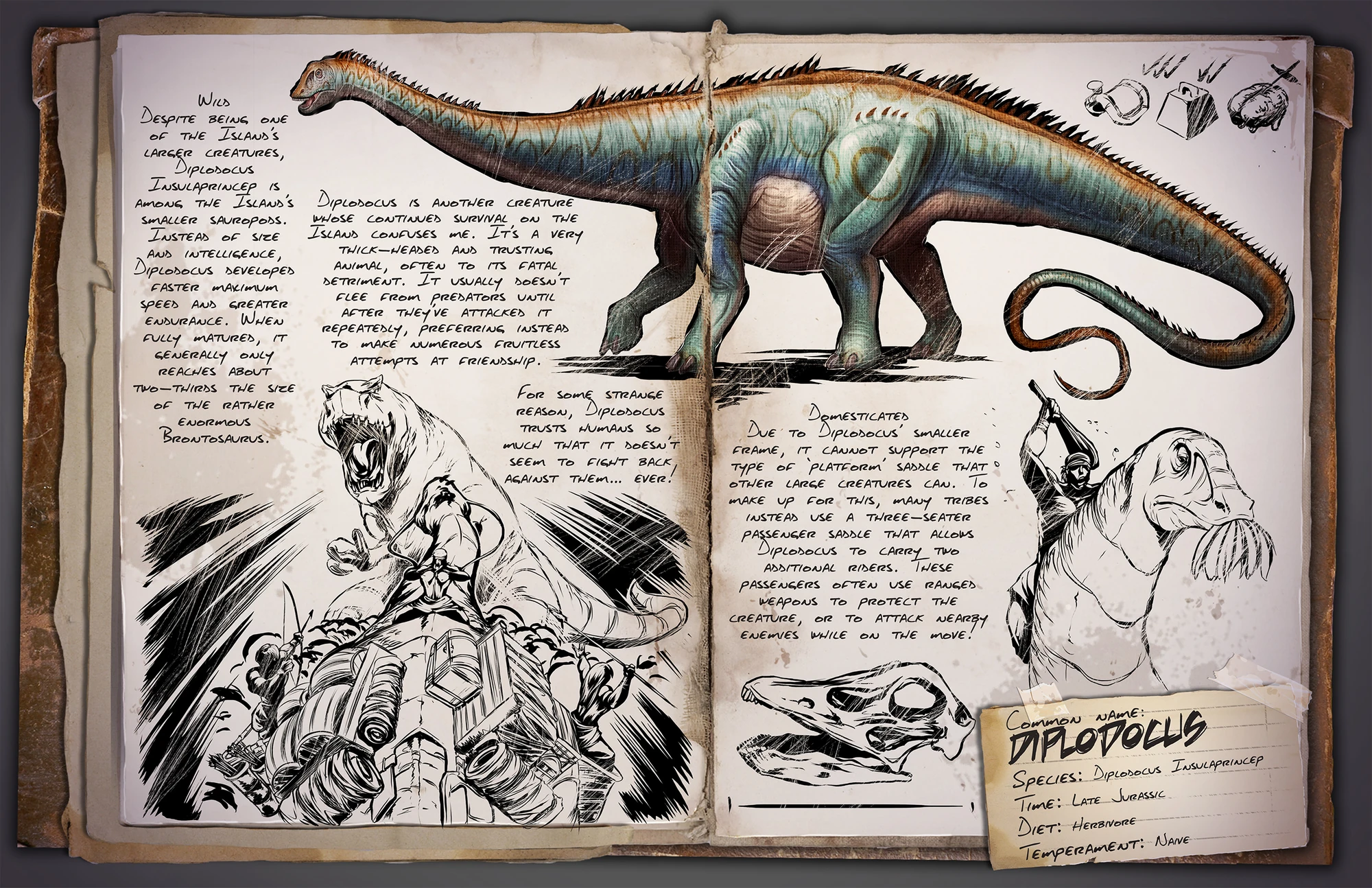 Diplodocus | ARK: Survival Evolved Wiki | FANDOM powered by Wikia