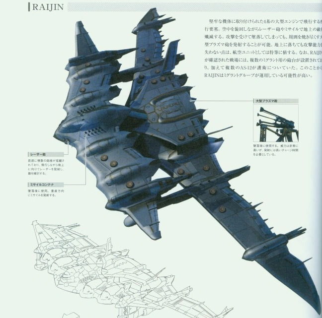Raijin | Armored Core Wiki | FANDOM powered by Wikia