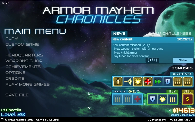 Armor Mayhem Chronicles | Armor Mayhem Wiki | FANDOM powered by Wikia